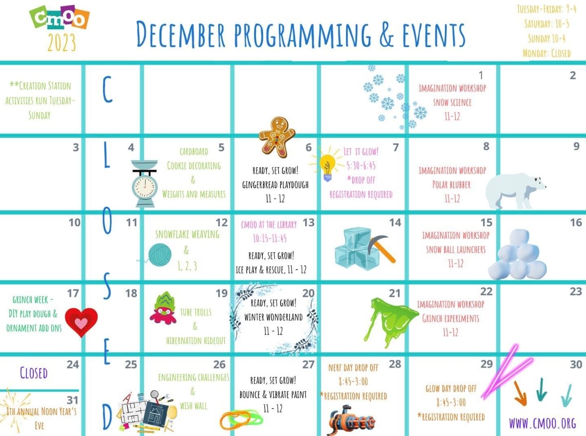 Children's Museum of Oswego December Programming | CenterState CEO